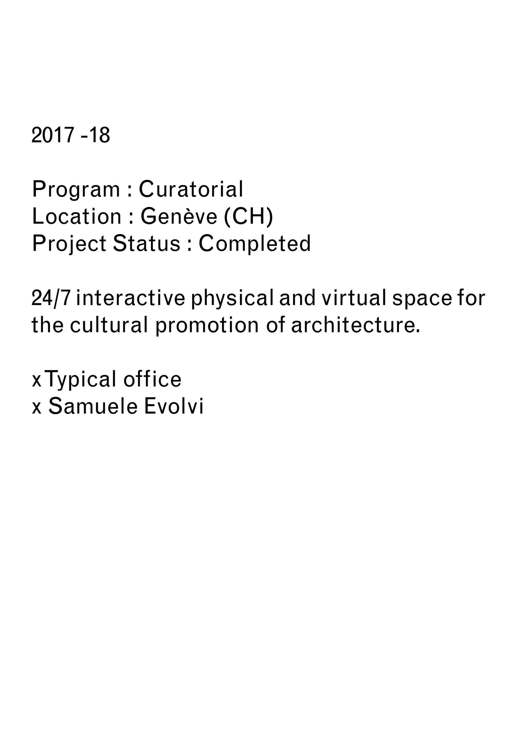 DATAROOM – Encounter Architects Studio